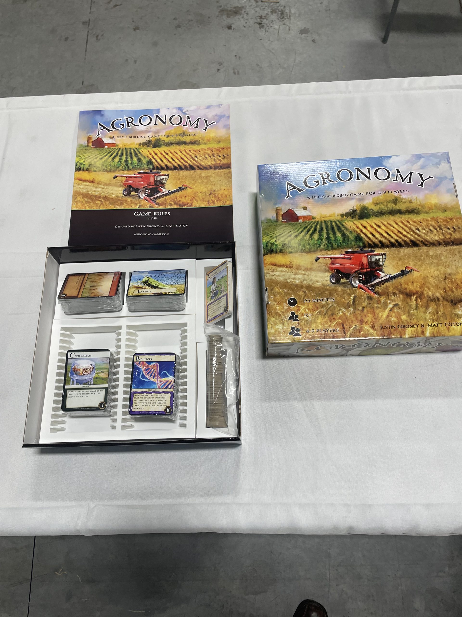 Agronomy – A market-driven deck-building game